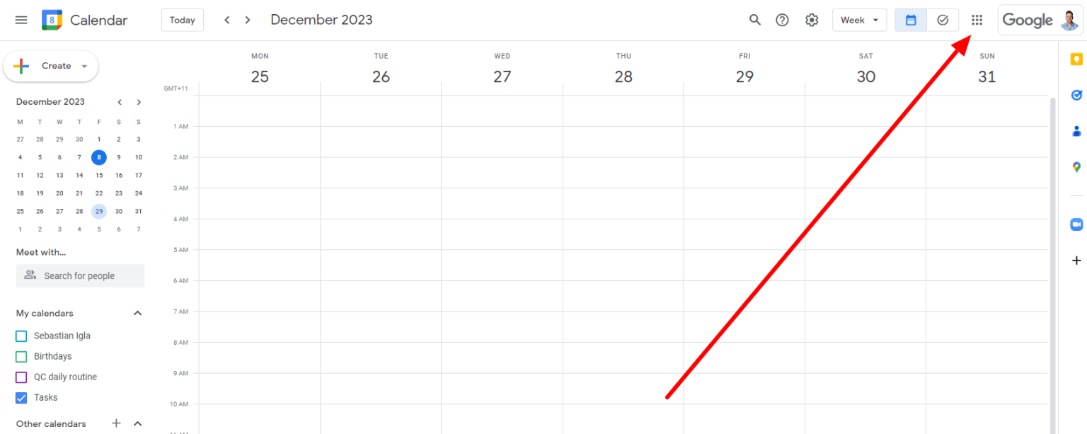 How to share a Google Calendar with someone outside your company